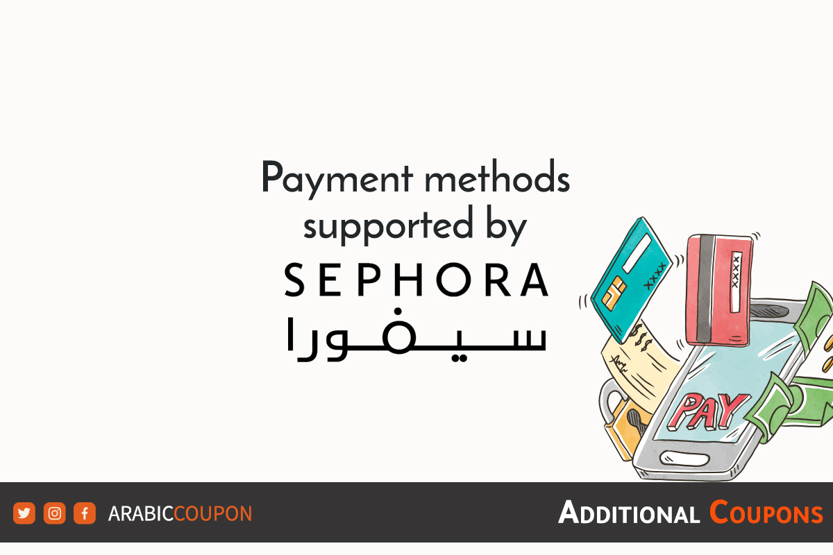 What are the payment methods from Sephora Kuwait when shopping online