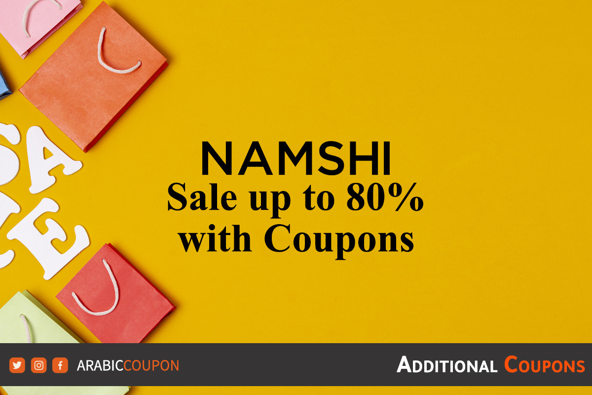 Namshi coupons & Sale in Kuwait up to 80%